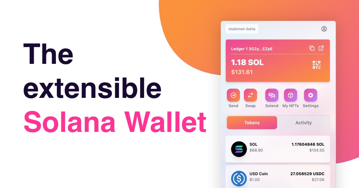 The extensible Solana Wallet - Saifu Wallet